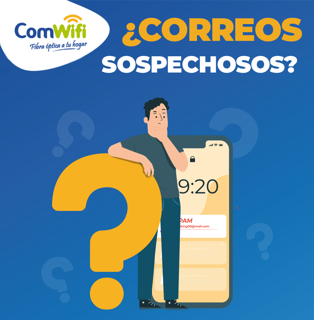 ¿Cómo reconocer Correos Sospechosos? - ComWifi